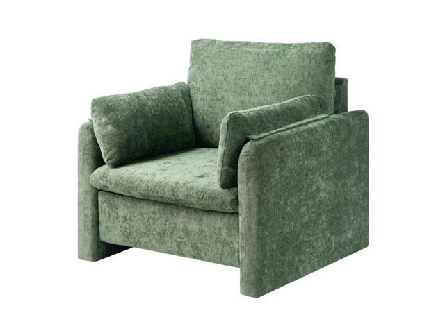 Click here for VEVOR Green Accent Chair  Modern Upholstered Accen... prices