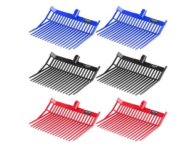 Click here for 6Pcs Manure Fork Replacement Head 18 Tine Horse St... prices