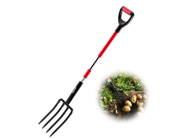 Click here for 4 Tines Garden Fork Fiberglass Handle 45 in Diggin... prices