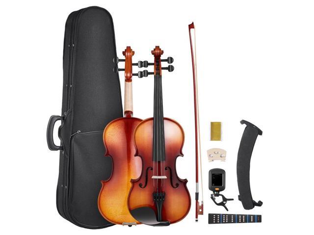 Click here for Violin 4/4 Full Size Fiddle Set Solidwood for Begi... prices