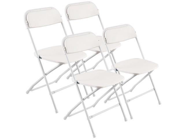 Click here for VEVOR 4 Pack Folding Chairs  Foldable Plastic Chai... prices