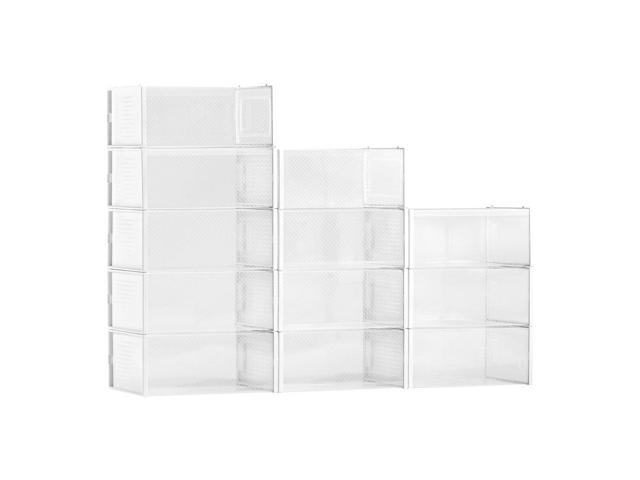 Click here for Shoe Storage Boxes 12 Pack Stackable Shoe Storage... prices