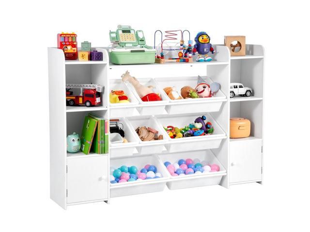 Click here for VEVOR Kids Toy Storage and Bookshelf  4-Tier Large... prices