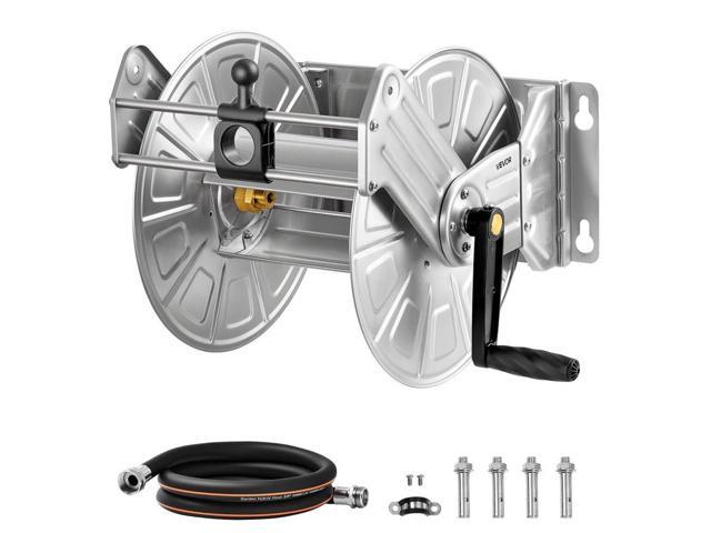 Click here for Wall Mounted Garden Hose Reel 150ft 5/8 in Hose Wi... prices