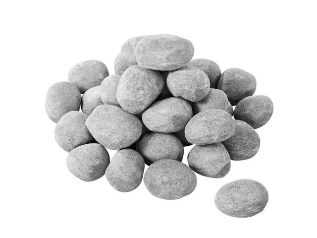 Click here for 2-3 Inch 30 Pcs Ceramic Fire Pebble Stones Lava Ro... prices