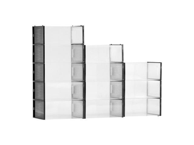 Click here for Shoe Storage Boxes 12 Pack Stackable Shoe Storage... prices