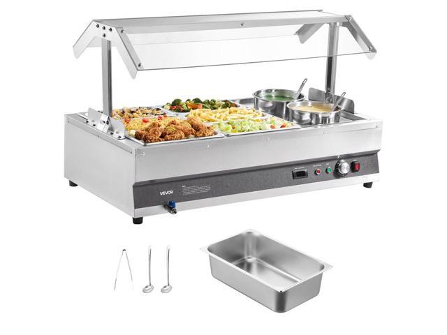Click here for Commercial Soup Warmer Soup Station with Cover 2-P... prices