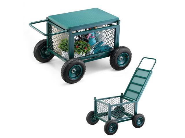 Click here for Rolling Garden Seat with Wheel 400LB Heavy Duty Me... prices