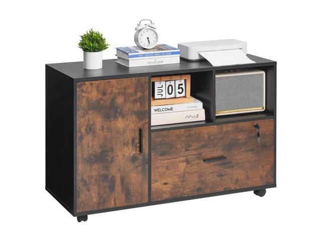 Click here for VEVOR Wood File Cabinet  Mobile Filing Cabinet wit... prices
