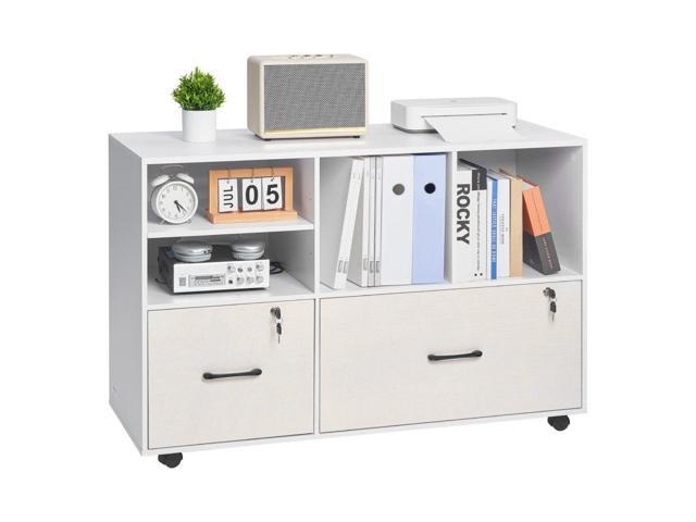 Click here for VEVOR 2 Drawer Wooden File Cabinet  Mobile Filing... prices