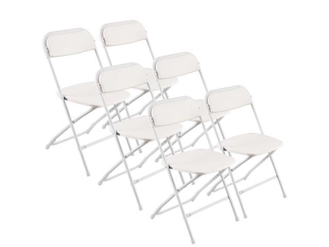 Click here for VEVOR 6 Pack Folding Chairs  Foldable Plastic Chai... prices