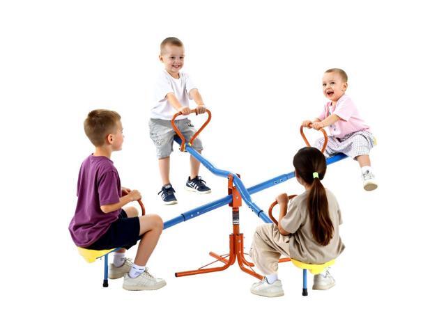 Click here for VEVOR 2-4 Kids Seesaw 110 lbs Capacity 360 Degrees... prices