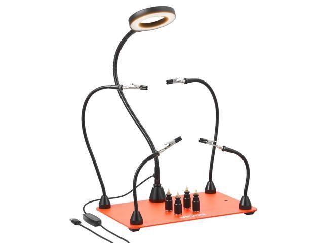 Click here for Magnetic Helping Hands Soldering Station 3X LED Ma... prices