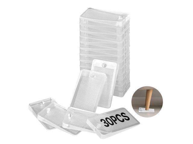 Click here for 30 PCS Plastic Clear Wobble Wedges Furniture Level... prices