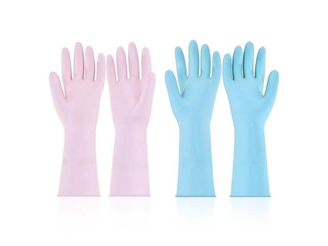 Click here for Reusable Cleaning Gloves 2 Pairs Household Dishwas... prices