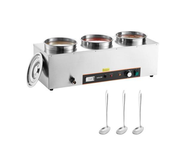 Click here for Commercial Soup Warmer Soup Station with 3*6.34Qt... prices