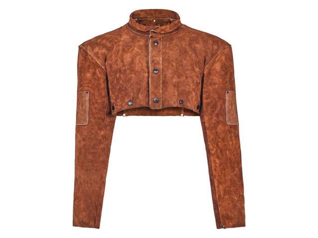 Click here for VEVOR Leather Welding Cape Sleeve Heavy Duty Flame... prices