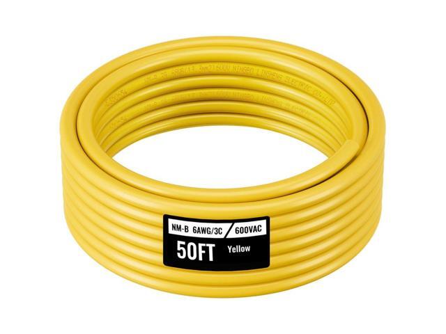 Click here for NM-B Wire 6AWG/3C Copper Core Cable 50 ft Electric... prices