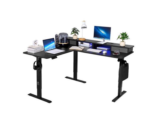 Click here for VEVOR L Shaped Desk Electric Adjustable Height Cor... prices