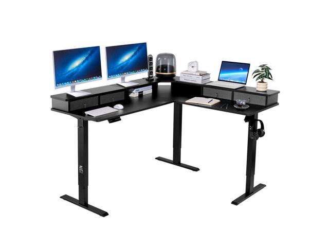 Click here for VEVOR L Shaped Desk Electric Adjustable Height Cor... prices
