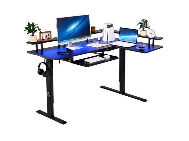 Click here for VEVOR L Shaped Desk Electric Adjustable Height Cor... prices