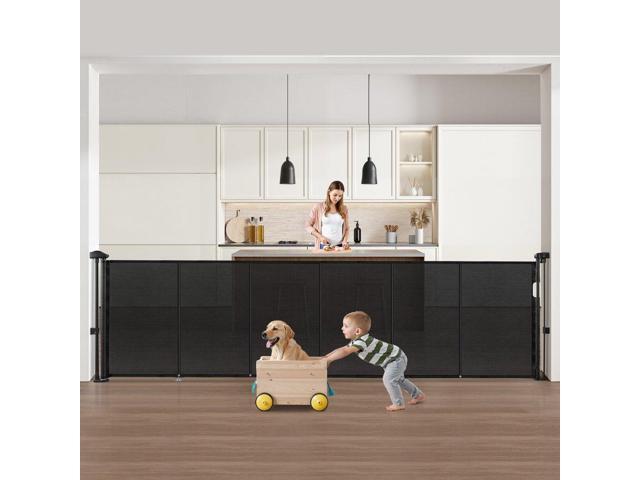 Click here for Retractable Baby Gate 34 in Tall Extend to 110 in... prices