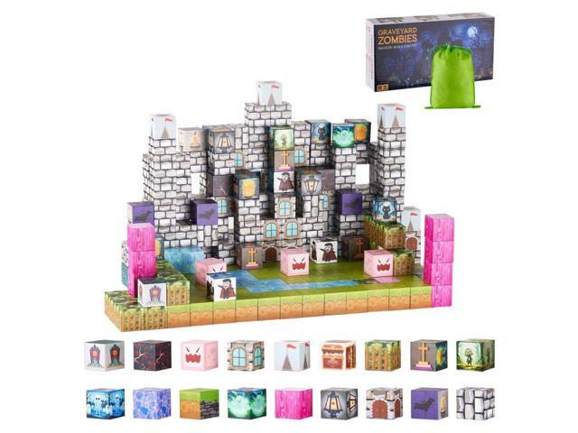 Click here for VEVOR Magnetic Blocks 100 PCS Cemetery Zombies Set... prices