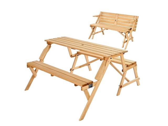 Click here for 2-in-1 Transforming Interchangeable Picnic Table W... prices