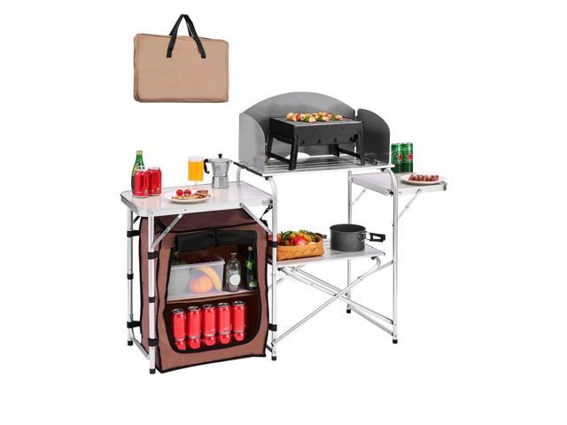 Click here for Camping Kitchen Table Picnic Cabinet Folding Cooki... prices