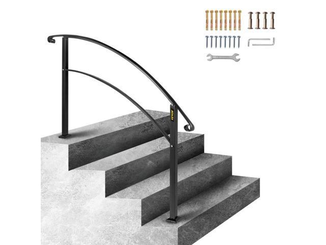 Click here for VEVOR 4-Step Handrail Fits 1 or 4 Steps Matte Blac... prices