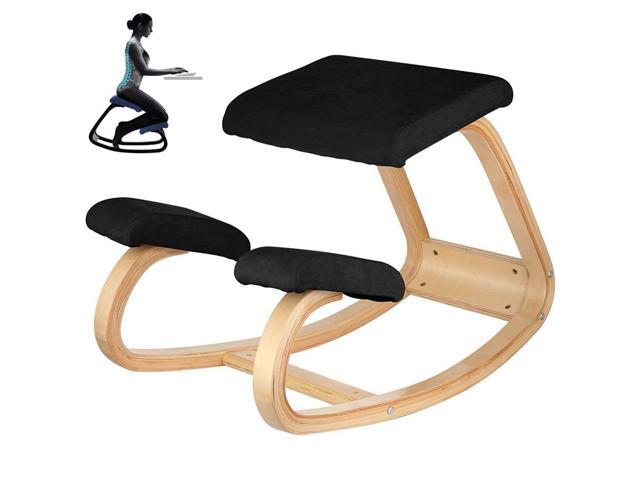 Click here for VEVOR Wooden Ergonomic Kneeling Chair Memory Seat... prices