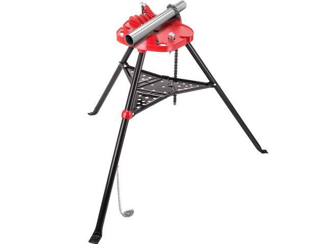 Click here for 6 Tripod Pipe Chain Vise Stand w/ Steel Legs & Rub... prices