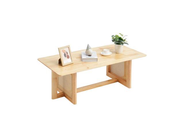 Click here for VEVOR Rattan Coffee Table  Rectangle Rattan Woven... prices