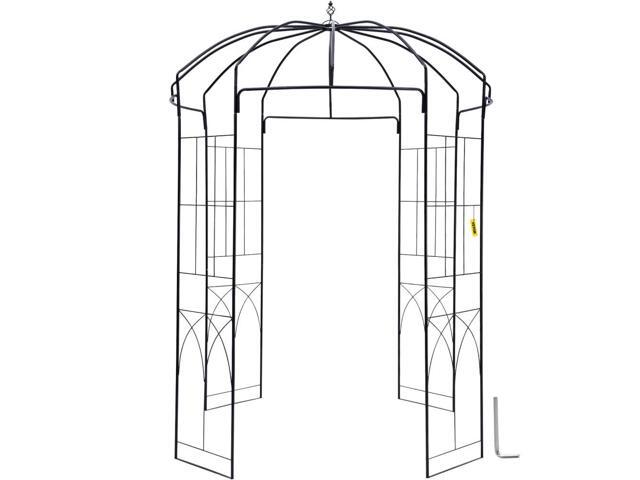 Click here for VEVOR Birdcage Shape Garden Arbor  9 High x 6.6 Wi... prices