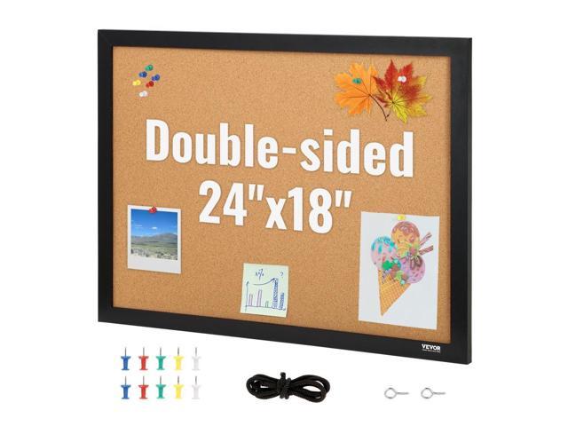 Click here for VEVOR Cork Board  24 x 18 inches  Double-sided Bul... prices