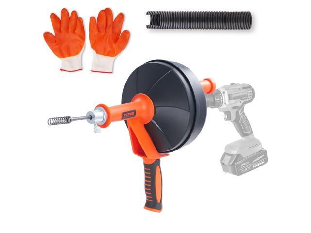 Click here for VEVOR Drain Auger 25Ft  Plumbing Snake with Drill... prices