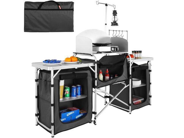 Click here for VEVOR Camping Kitchen Table  Folding Outdoor Cooki... prices