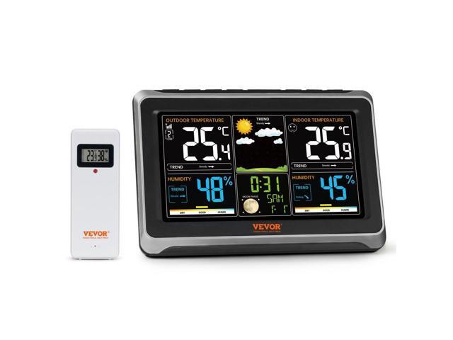 Click here for VEVOR Weather Station Indoor Outdoor  7.5 in Large... prices