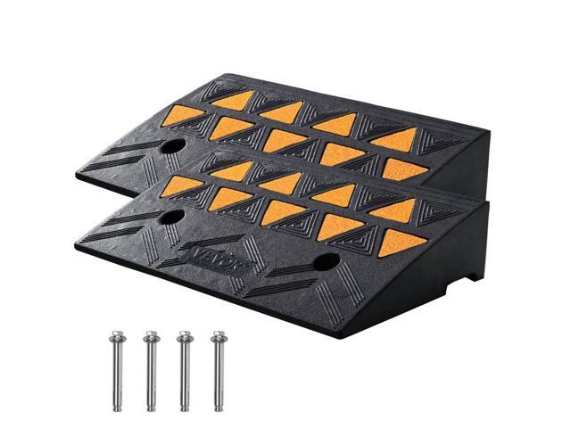 Click here for VEVOR Rubber Curb Ramp 2 Pack  4.3 Rise Height Hea... prices