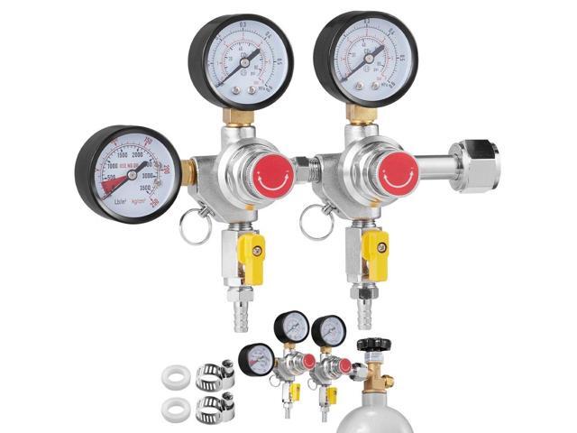 Click here for VEVOR Triple Gauge Regulator  CO2 Regulator Gauge... prices