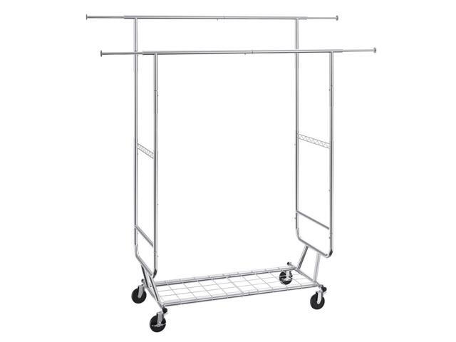 Click here for VEVOR Heavy Duty Clothes Rack  Double Hanging Rod... prices