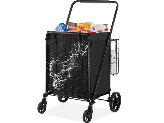 Click here for VEVOR Folding Shopping Cart with Removable Waterpr... prices