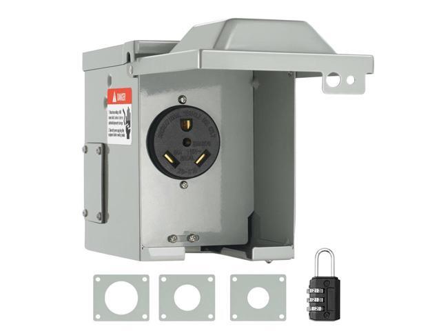 Click here for VEVOR 30 Amp RV Power Outlet Box  125/250 Volt  En... prices