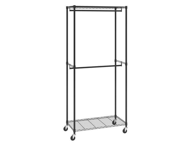 Click here for VEVOR Heavy Duty Clothes Rack  Double Hanging Rods... prices