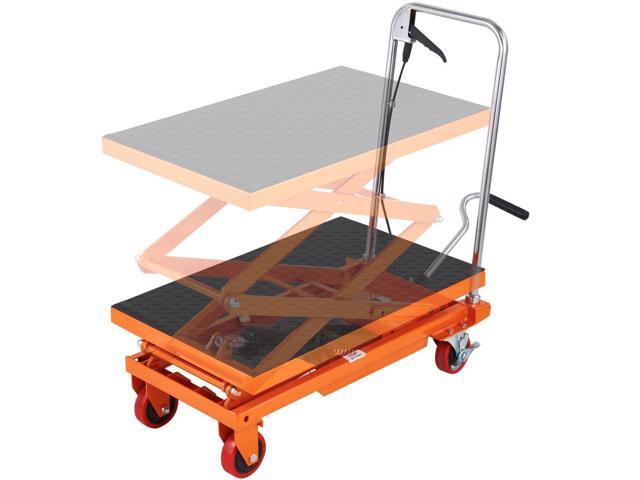 Click here for VEVOR Hydraulic Lift Table Cart  330lbs Capacity 5... prices