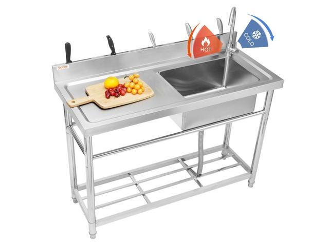 Click here for VEVOR Stainless Steel Utility Sink  1 Compartment... prices