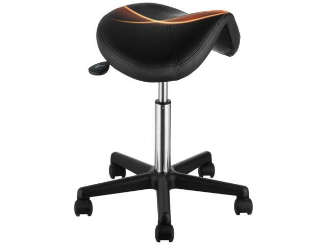 Click here for VEVOR Saddle Stool with Wheels  400 LBS Weight Cap... prices