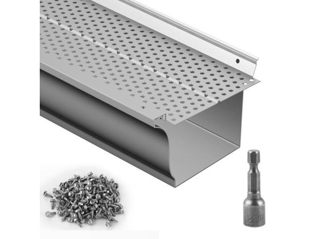 Click here for VEVOR Gutter Guard  5 inch Width  Aluminum Leaf Fi... prices