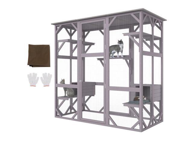 Click here for VEVOR Cat House Outdoor  7-Tier Large Catio  Cat E... prices