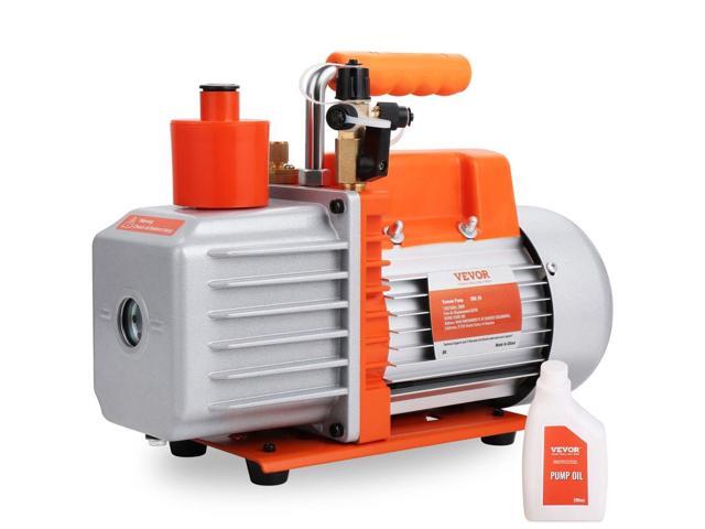 Click here for VEVOR 1/3 HP 2 Stage Rotary Vane Vacuum Pump  5 CF... prices